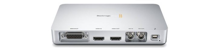 Blackmagic Design Thunderboltに対応したキャプチャー・再生デバイスUltraStudio Express ...