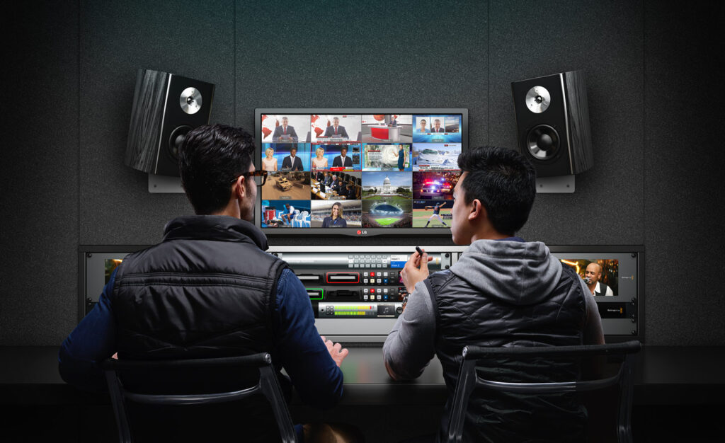 Blackmagic製16系統ネイティブUltra HDマルチビューアBlackmagic MultiView 16 - ストロベリーメディアアーツ